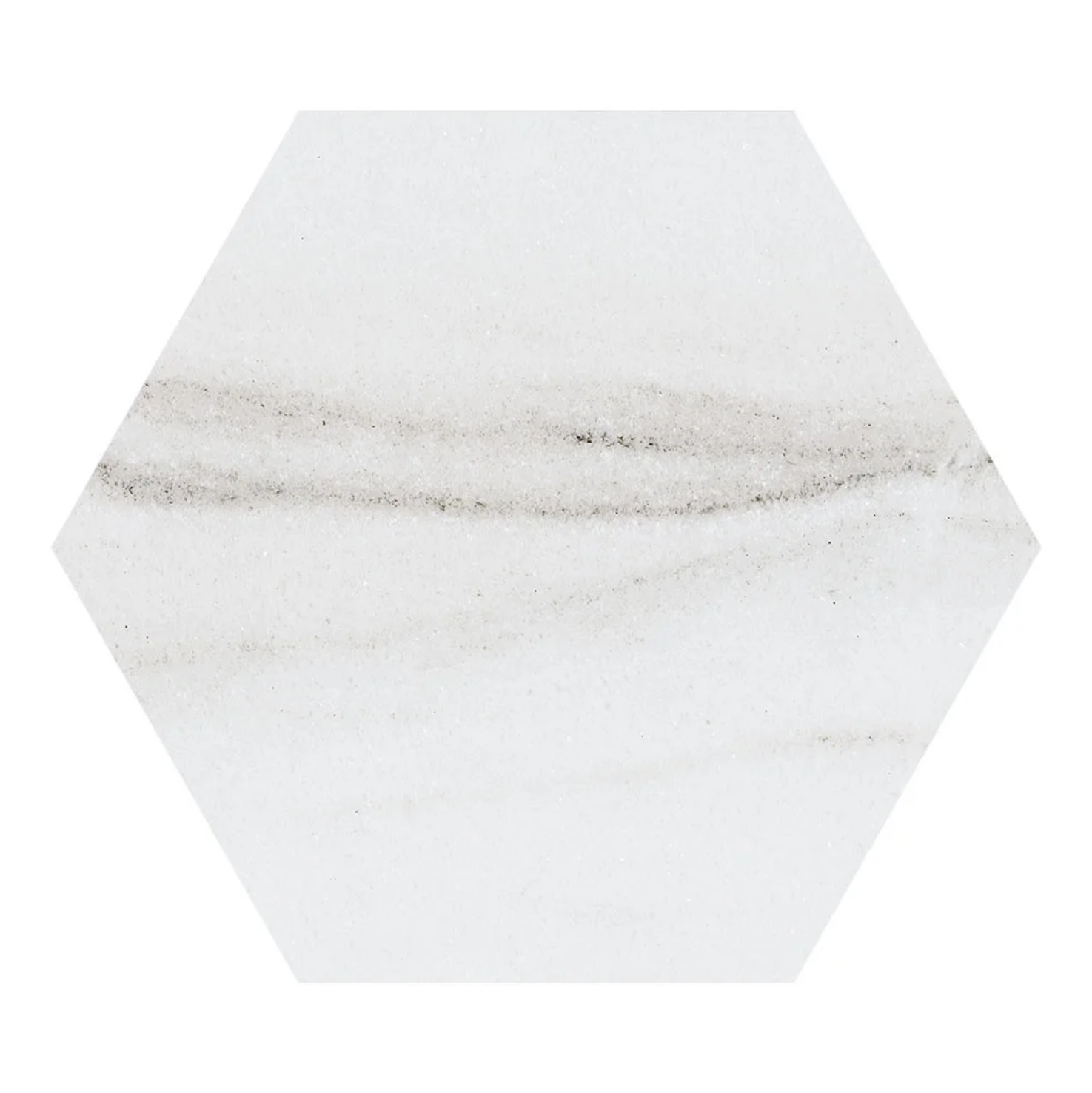 Macael White Hexagon | 9x10 Inches | Classics II | In Stock